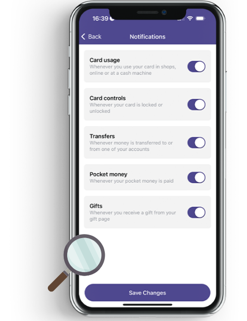 the UK’s children’s money app | nimbl parent + child apps